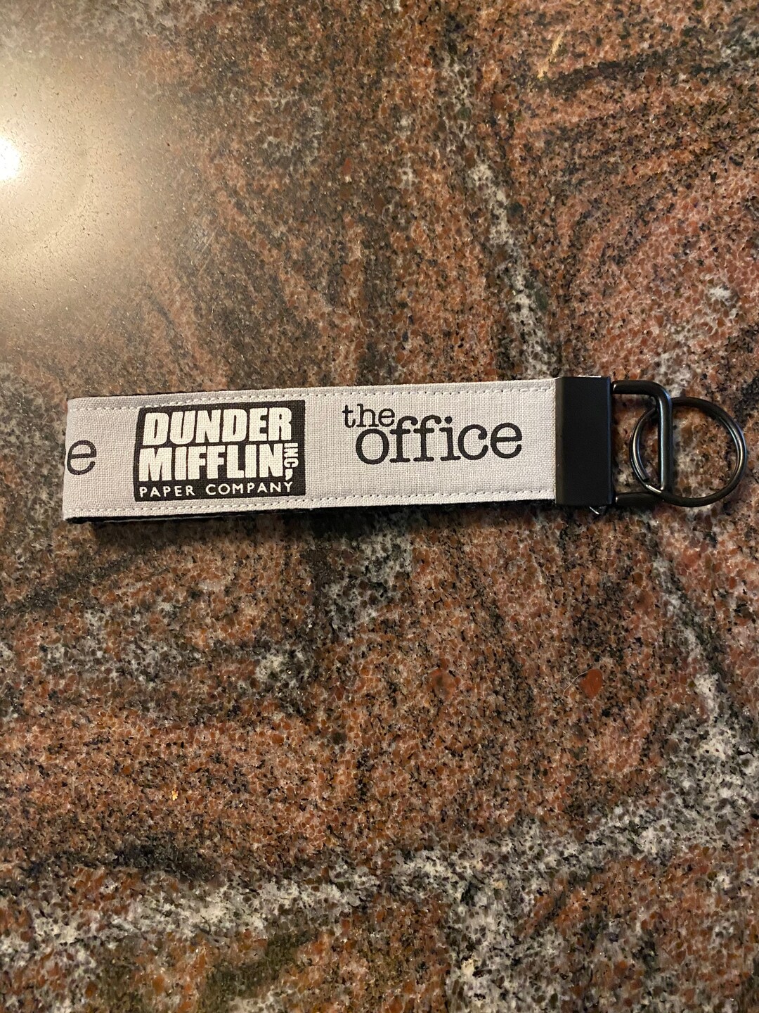 Key Fob Keychain With the Office Design | Made to Order | Available in ...