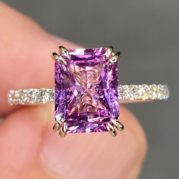 Purple Engagement Rings - Etsy
