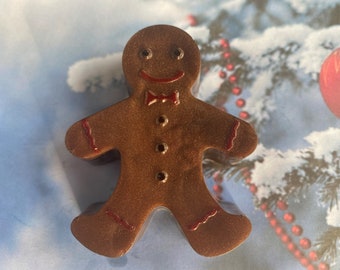 Gingerbread Man Soap - Etsy