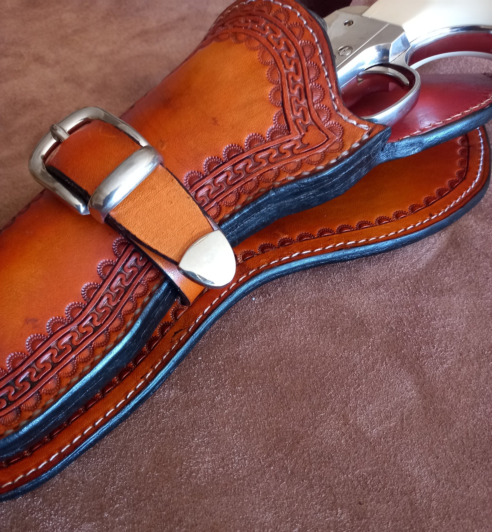 Crossdraw Western Holster for Left or Right Handed - Etsy