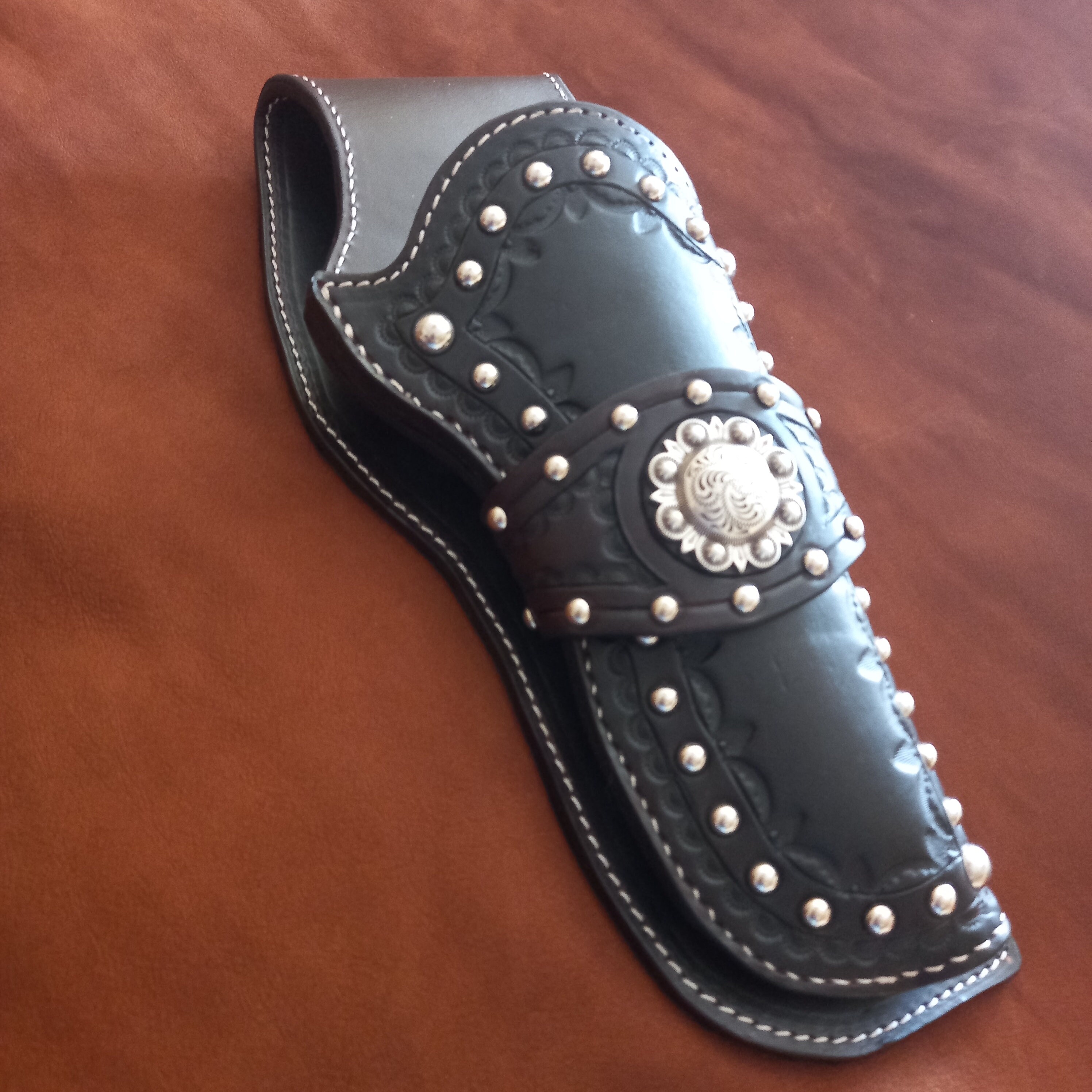 Western Colt 45 S.A.A. Holster Old Style With Spots - Etsy