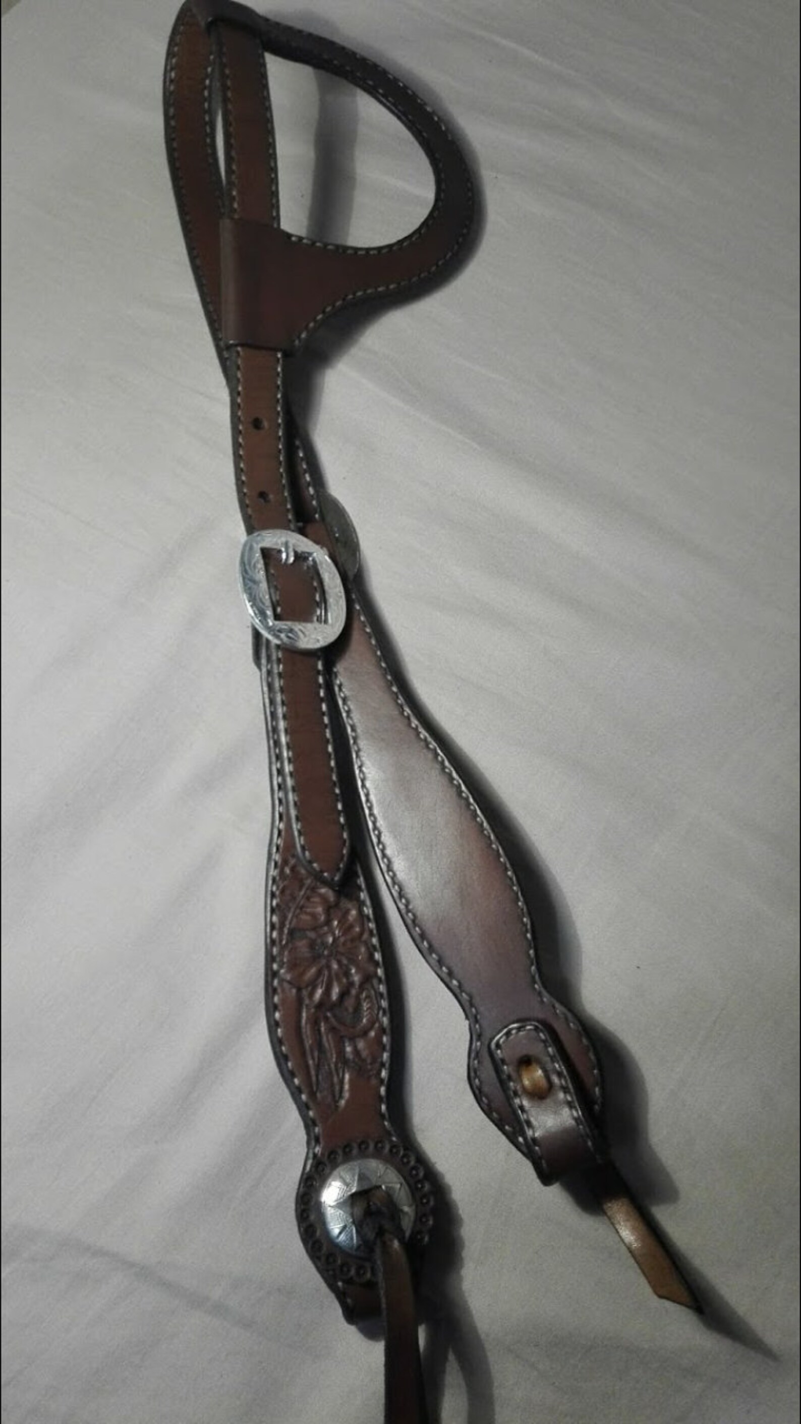 Custom Handmade Sliding Ear Western Headstall - Etsy