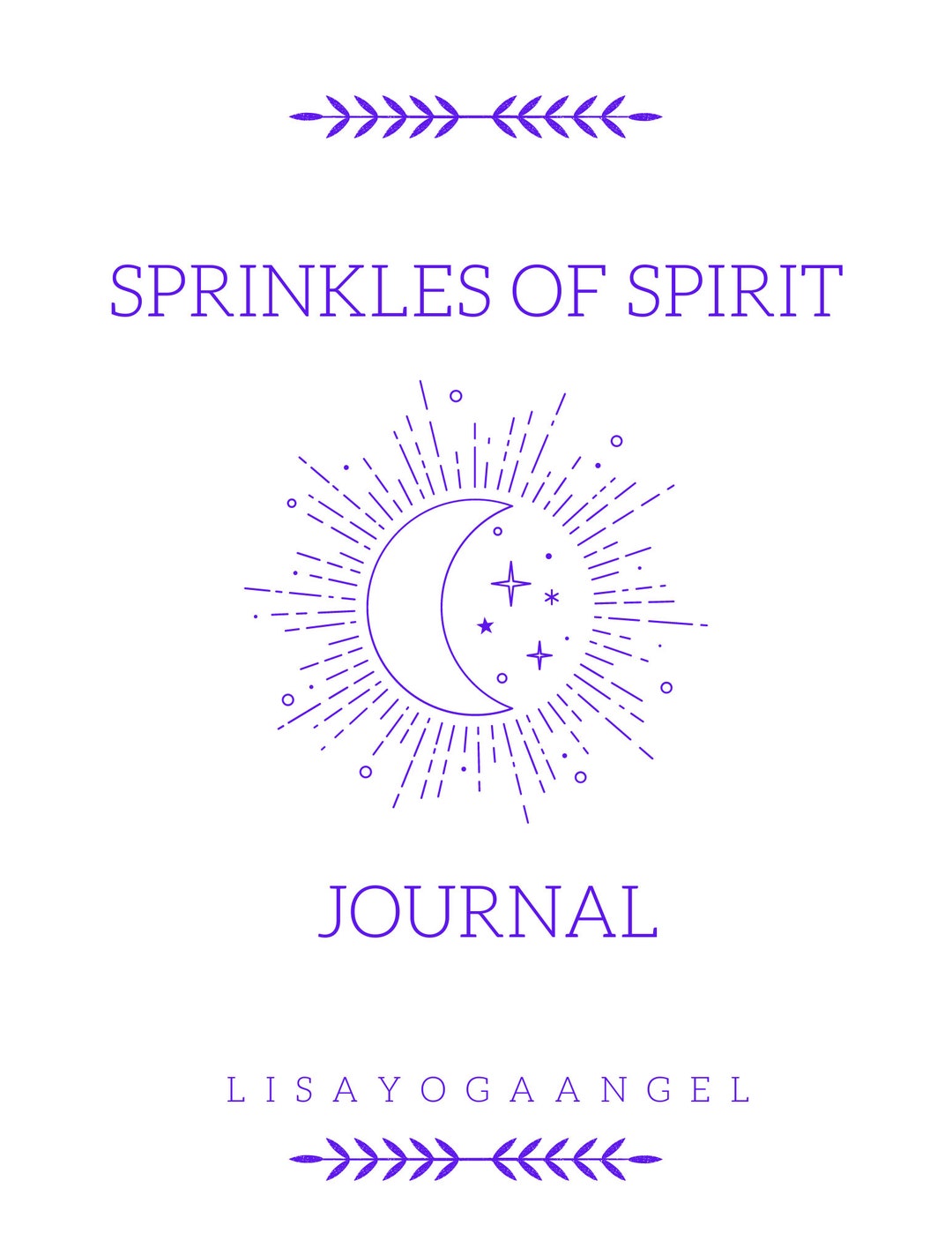 Sprinkles of Spirit Journal Printable - Etsy