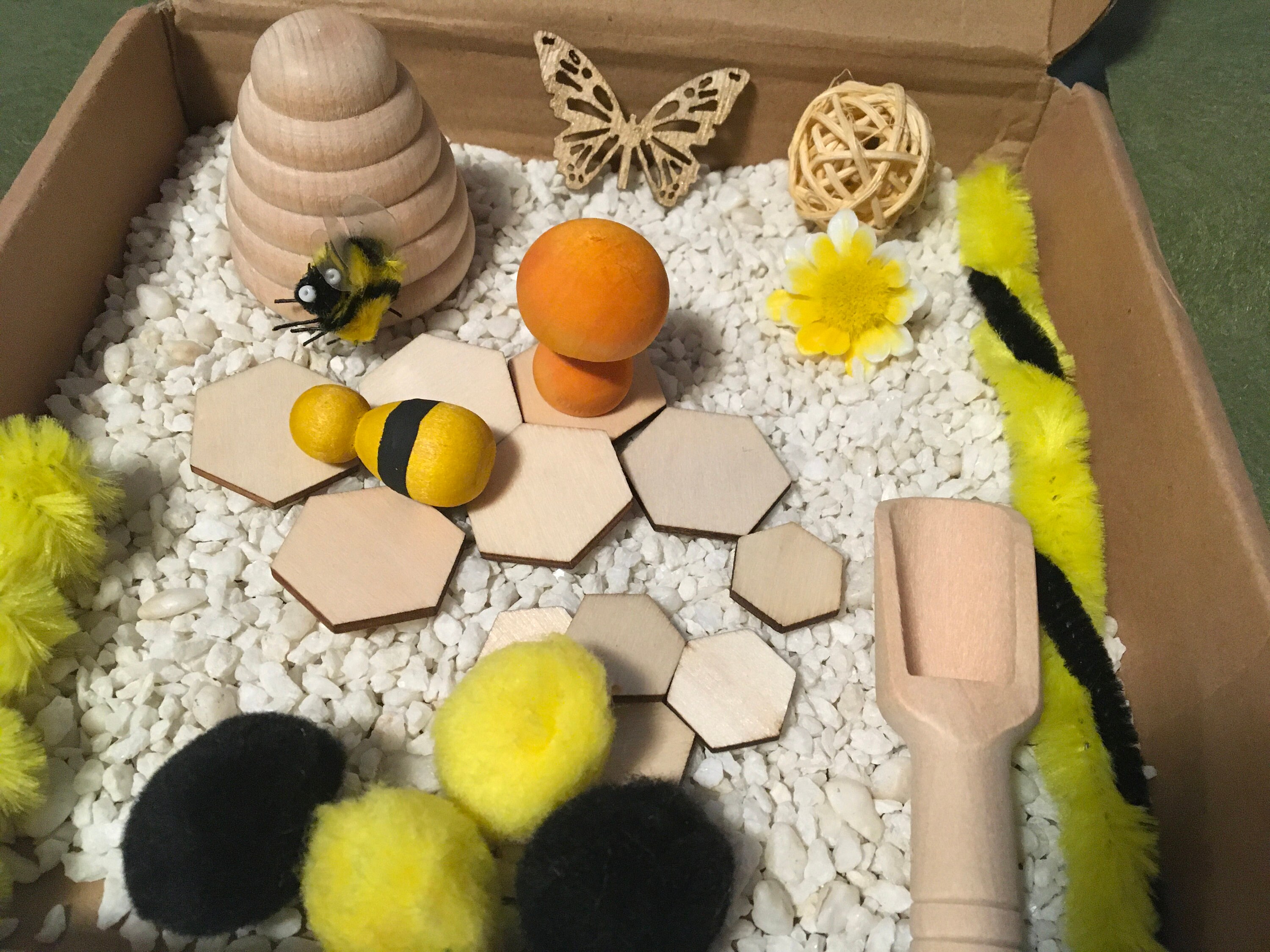 Bumblebee Sensory Play Set - Etsy