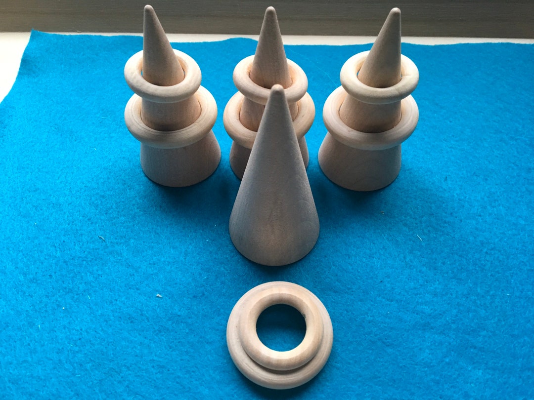 Cone and Ring Play Set - Etsy