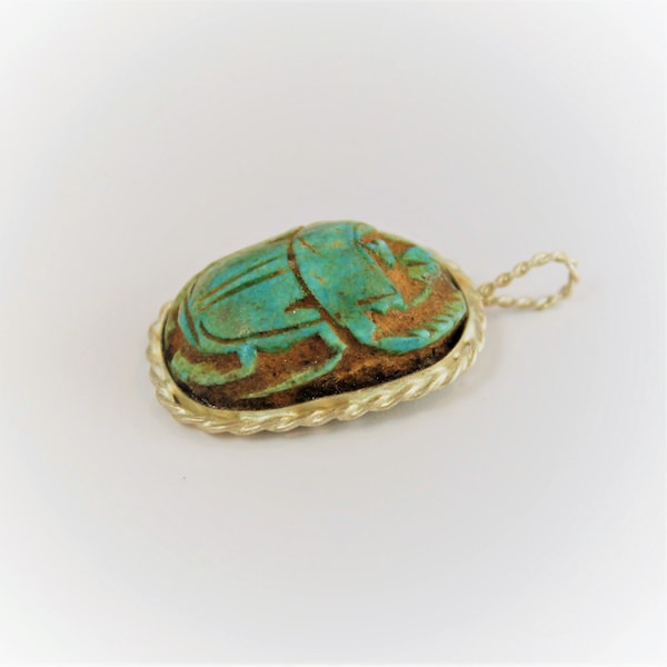 Silver Scarab - Etsy