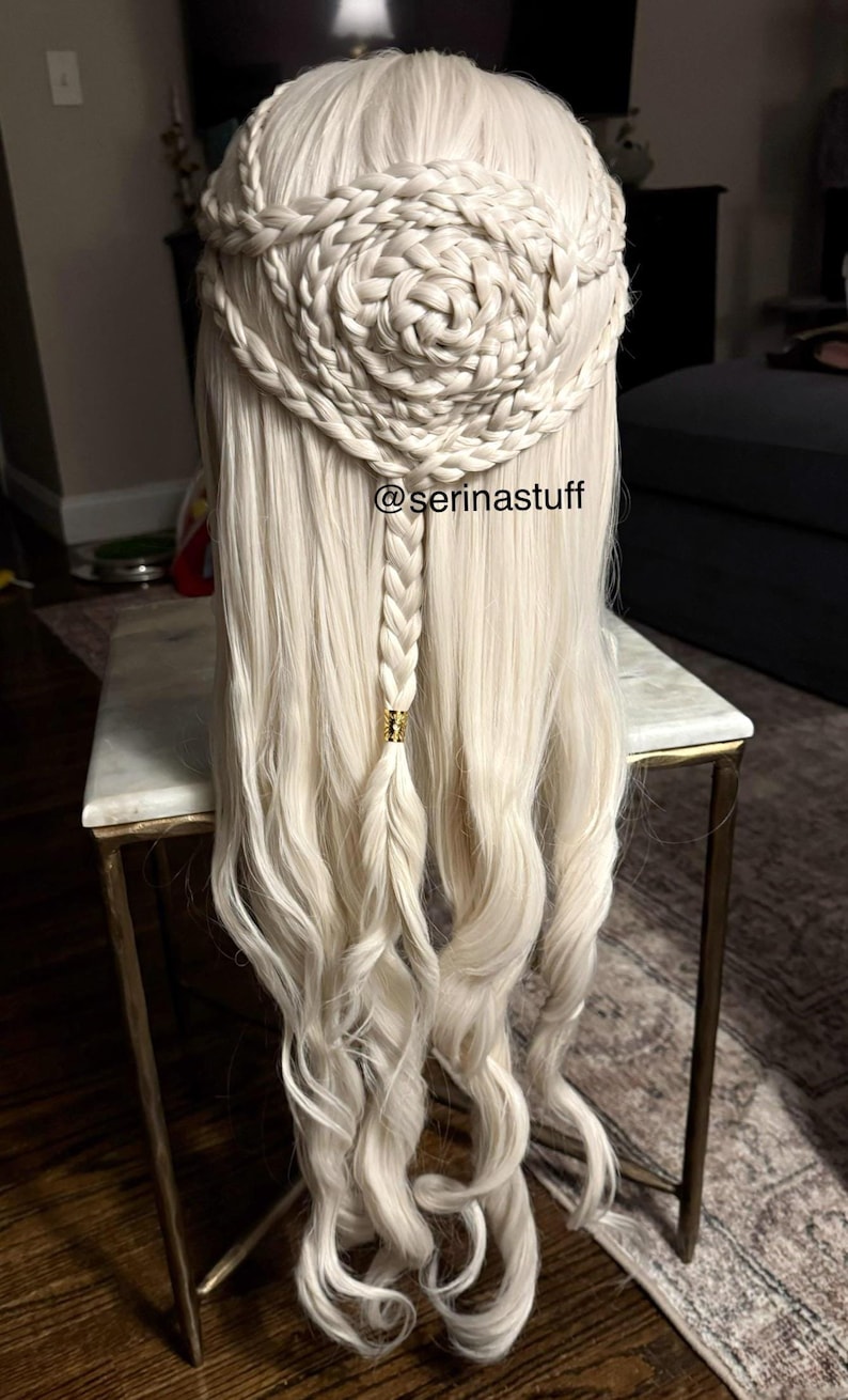Daenerys Season 7 Inspired Braided Wig - Etsy