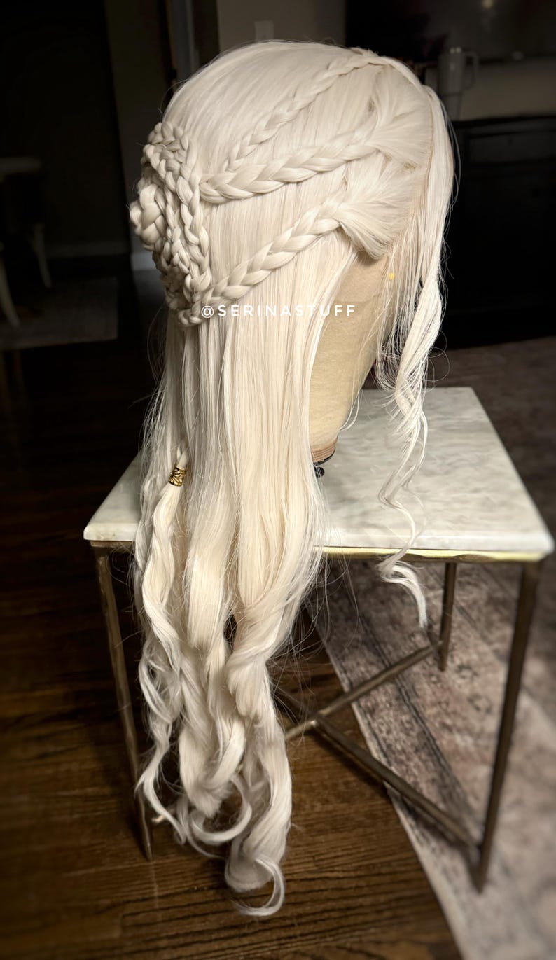 Daenerys Season 7 Inspired Braided Wig - Etsy