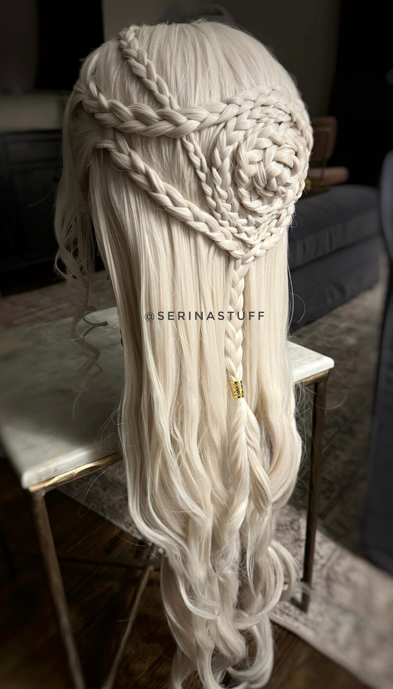 Daenerys Season 7 Inspired Braided Wig - Etsy