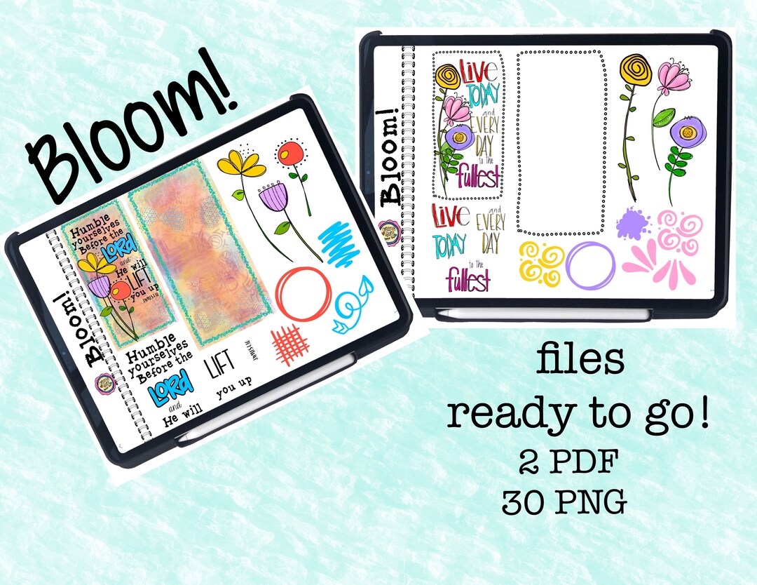 Bloom! Bible Journaling Printable - Etsy