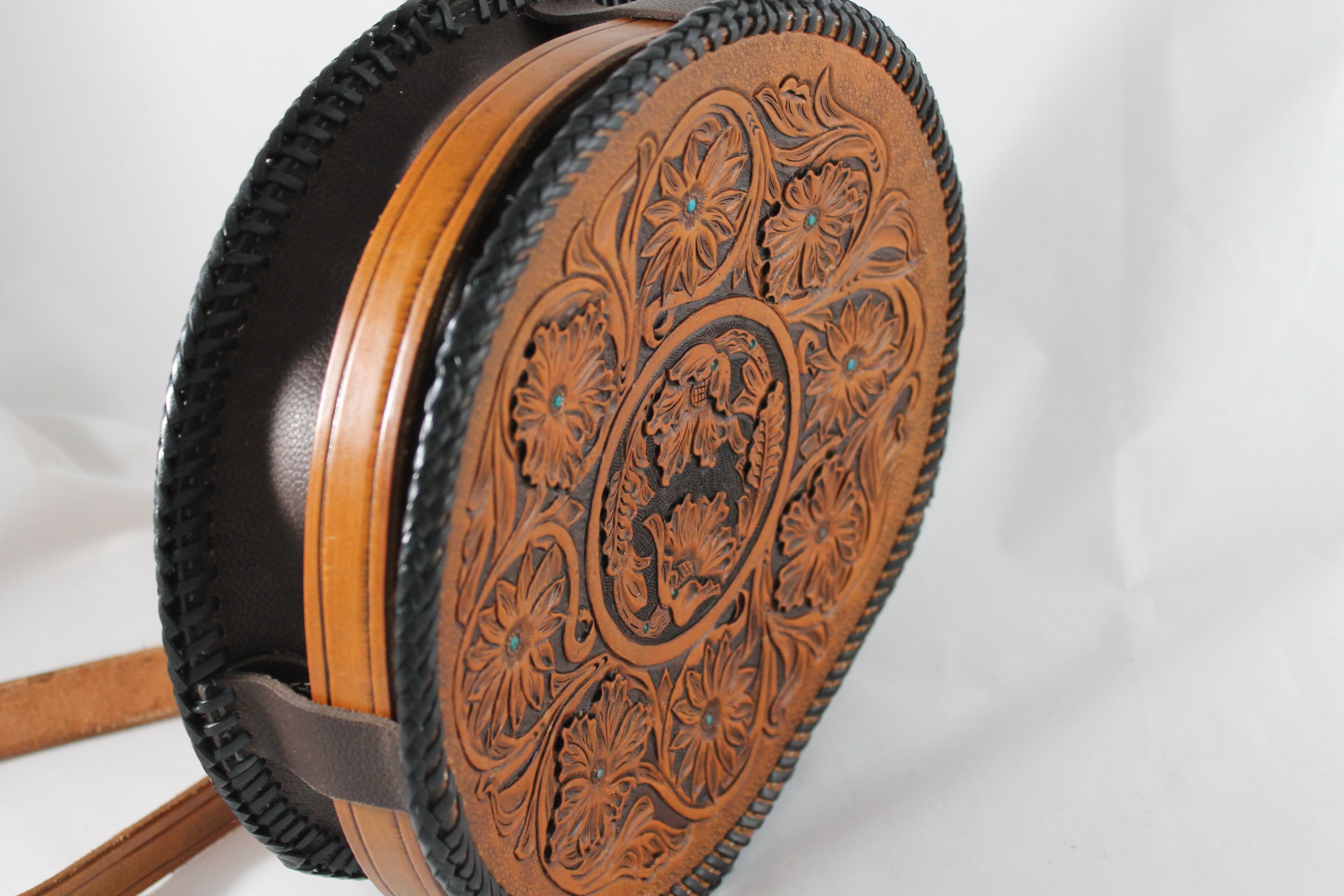 Available for Custom Order Rope-bag Style Purse. Pictures Show a ...