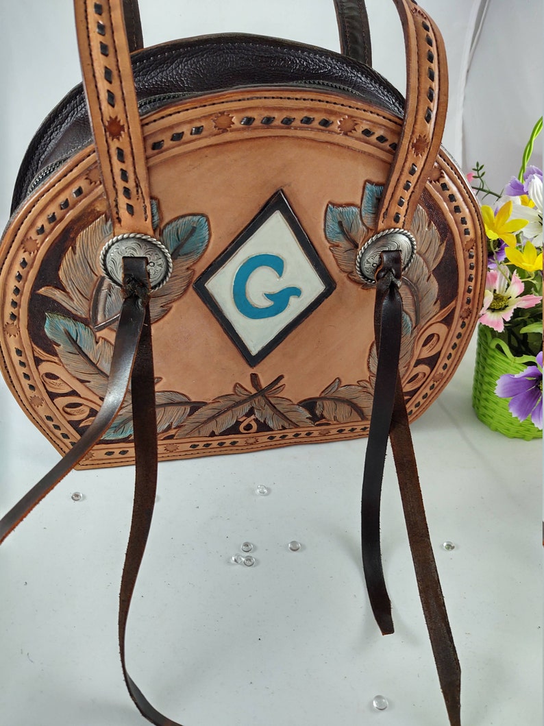 Available for Custom Order Rope-bag Style Purse. Pictures Show a ...