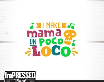 Poco Loco Svg | Etsy