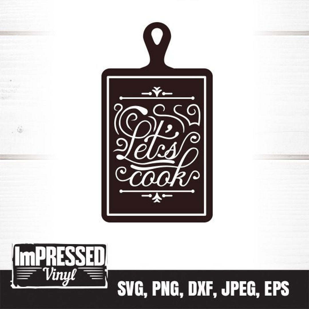 Let's Cook SVG- Instant Download - Etsy