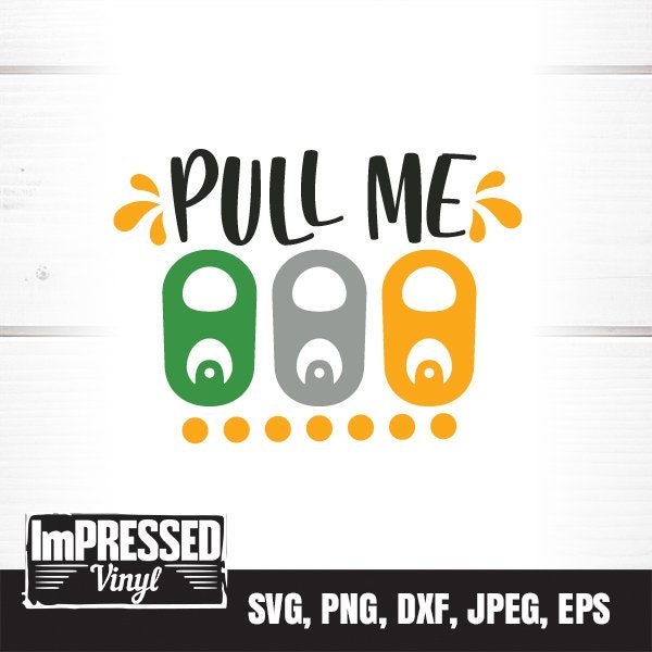 Pull Tabs Svg - Etsy