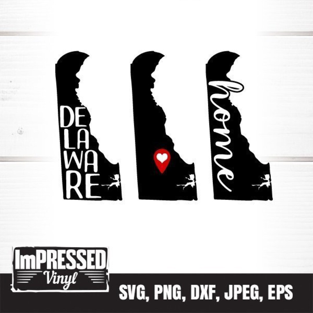 Delaware SVG- Instant Download - Etsy