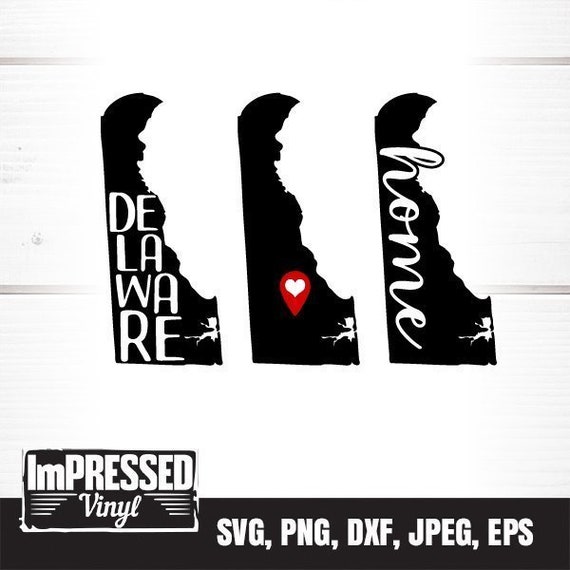 Delaware SVG Instant Download | Etsy