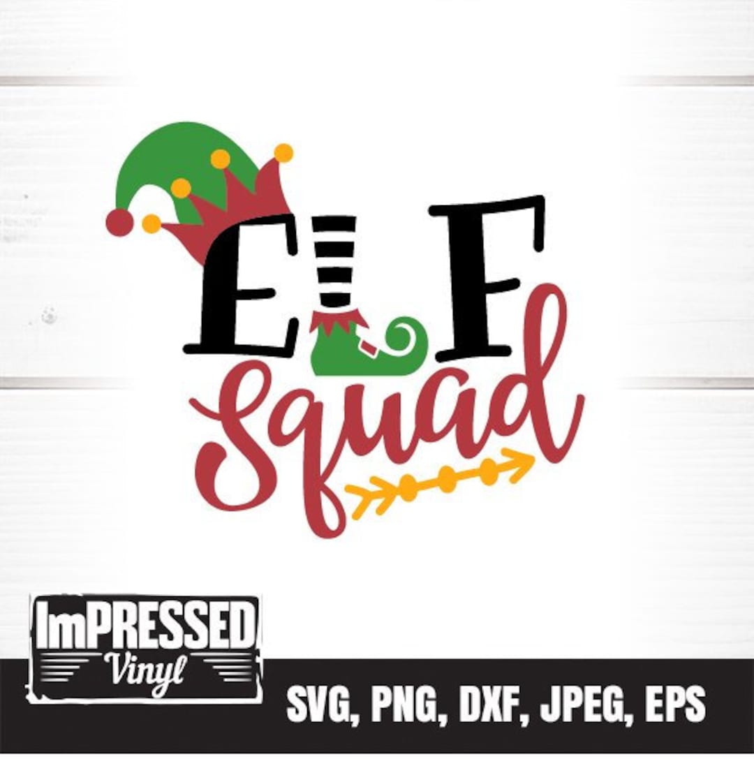 Elf Squad SVG- Instant Download - Etsy