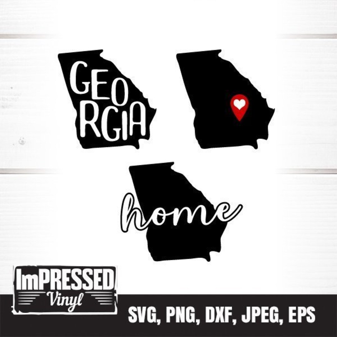 Georgia SVG- Instant Download - Etsy
