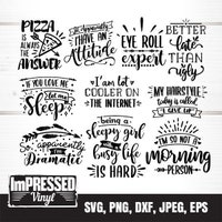 Teen SVG Bundle (10 Designs)- Instant Download - Etsy UK