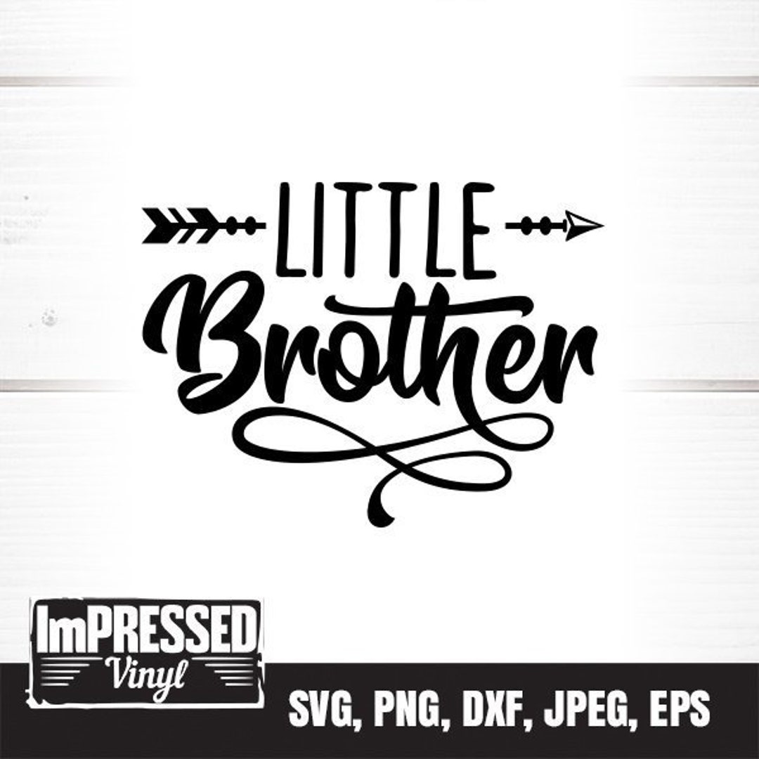 Little Brother SVG- Instant Download - Etsy