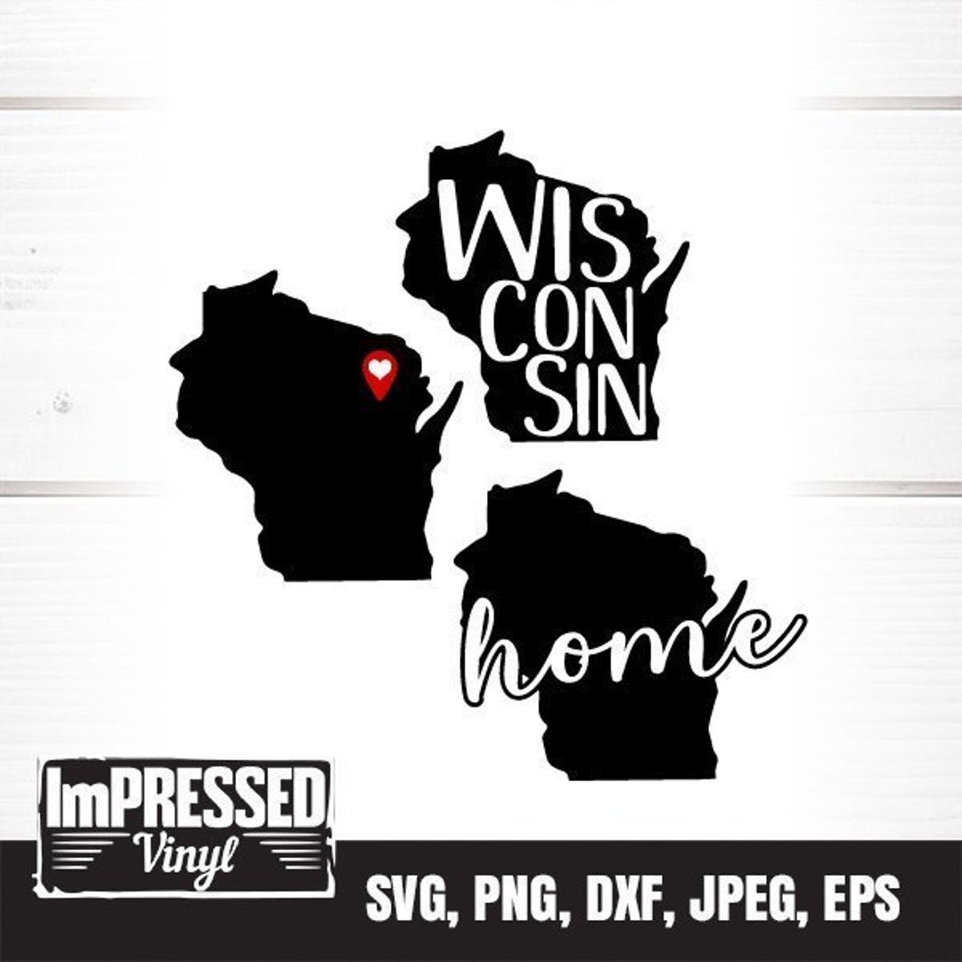 Wisconsin SVG- Instant Download - Etsy