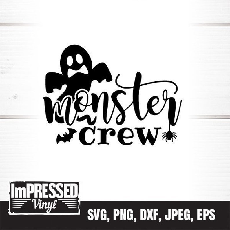 Monster Crew SVG Instant Download | Etsy