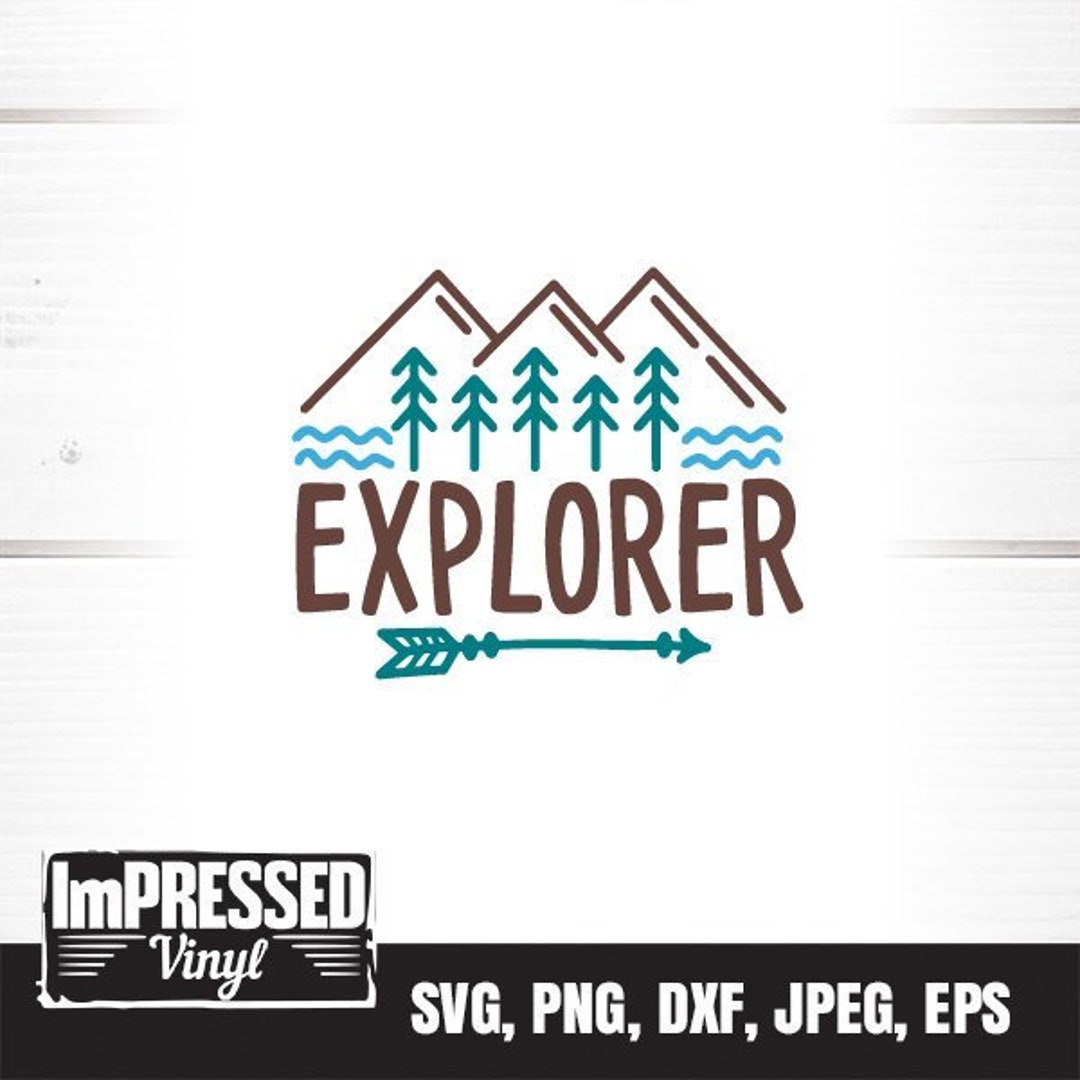 Explorer - SVG for Cricut & Silhouette - Digital Download- Instant ...