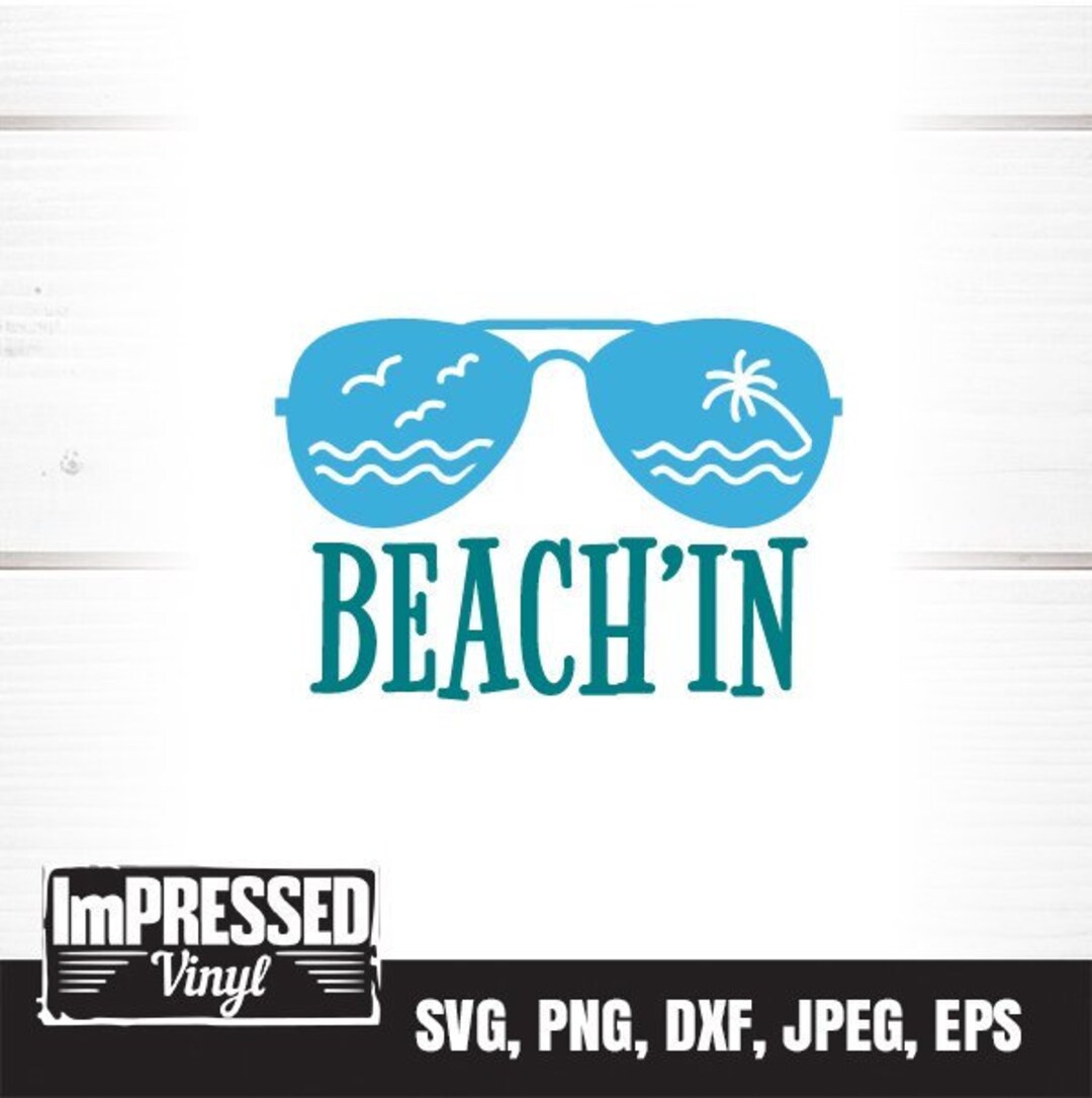 Beach in SVG- Instant Download- Instant Download - Etsy