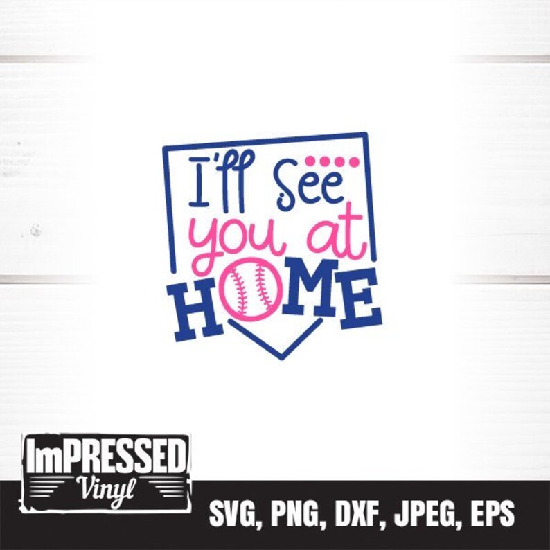 I'll See You at Home SVG Instant Download - Etsy