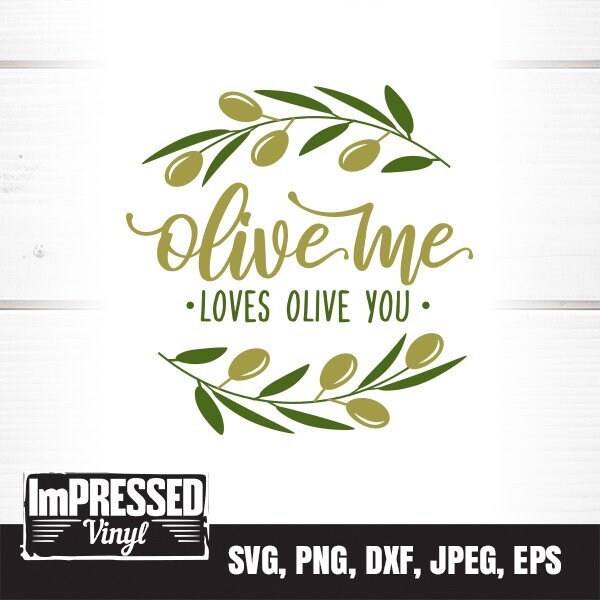 Olive You Sign - Etsy