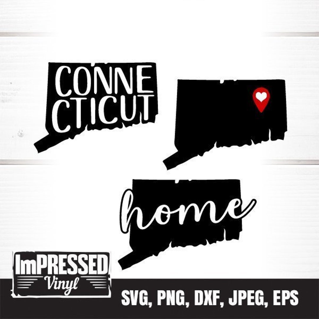 Connecticut SVG Instant Download - Etsy