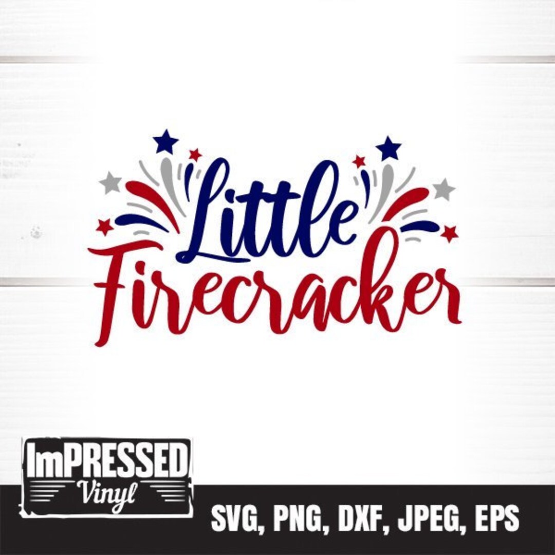 Little Firecracker SVG Instant Download - Etsy