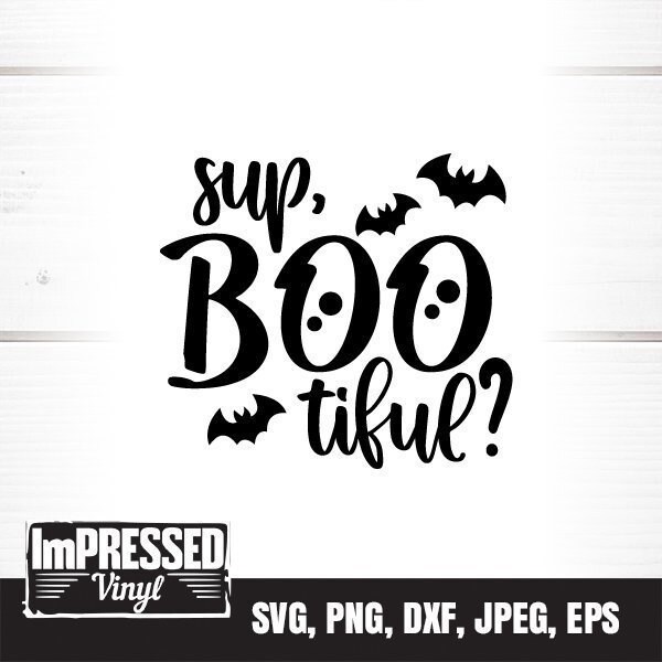 Sup Boo Tiful SVG Instant Download | Etsy