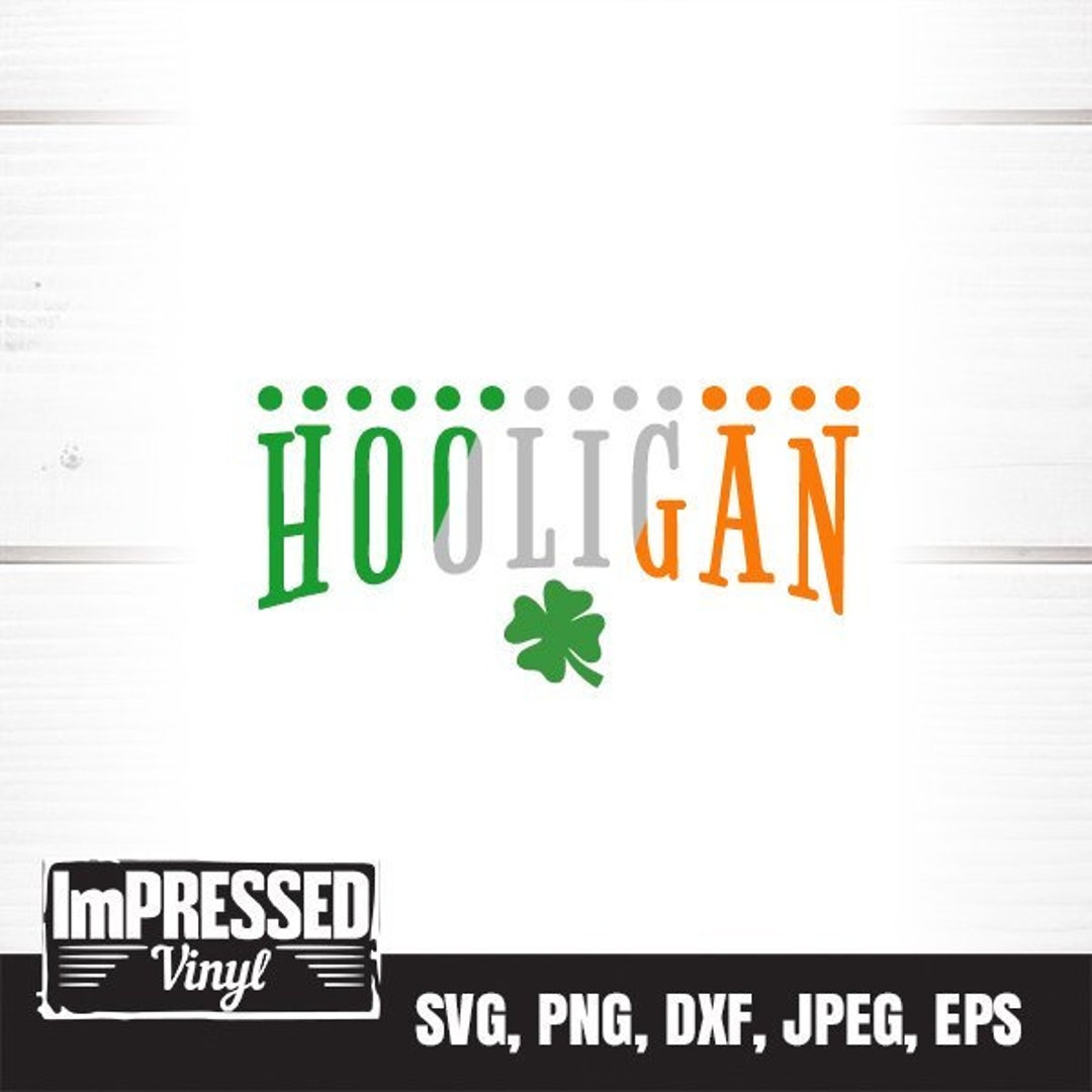 Hooligan SVG- Instant Download - Etsy