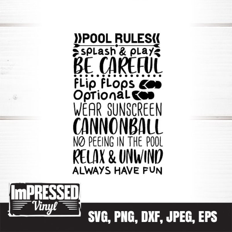 Family Rules Svg - Etsy