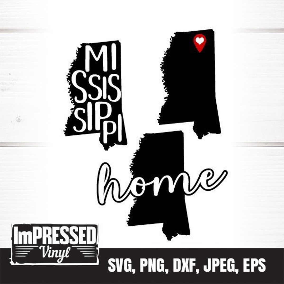Mississippi SVG Instant Download - Etsy
