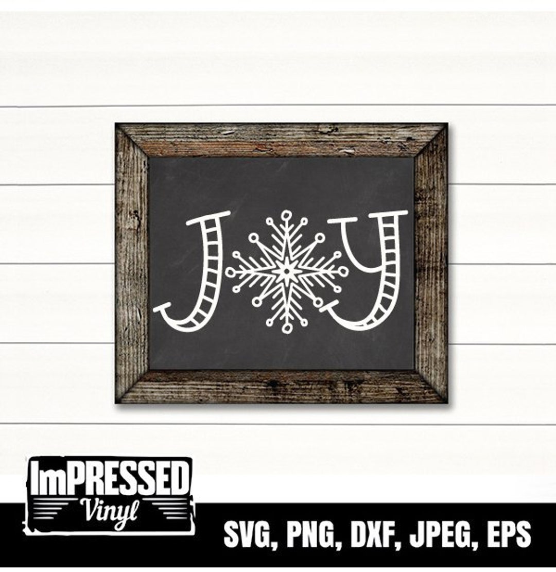 Joy SVG- Instant Download - Etsy