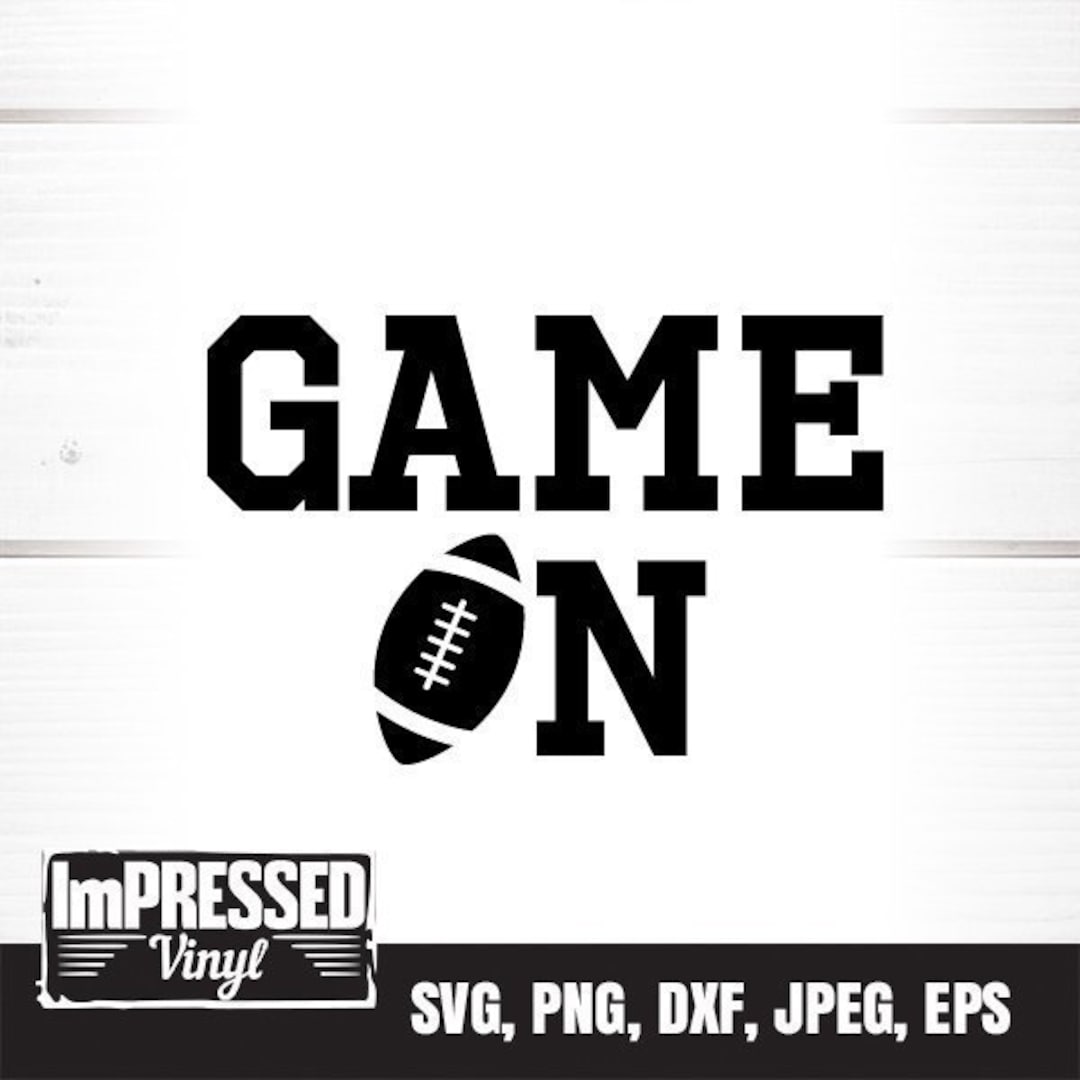 Game on SVG- Instant Download - Etsy