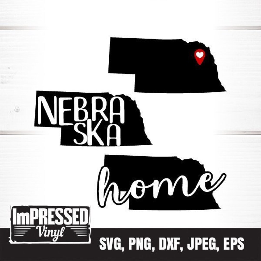 Nebraska SVG Instant Download - Etsy