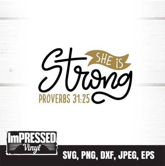 Proverbs 31 25 Banner