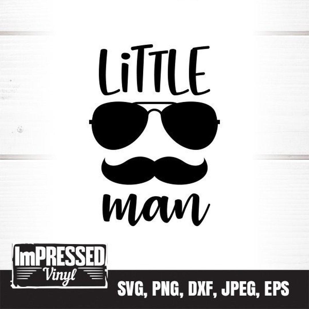 Little Man SVG- Instant Download - Etsy