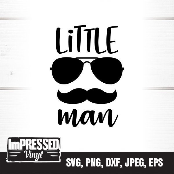 Little Man SVG Instant Download | Etsy