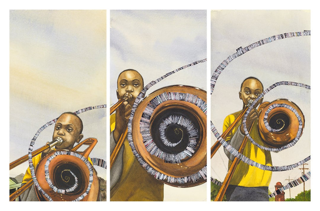 On the 3's, Bryan Collier Art - Etsy