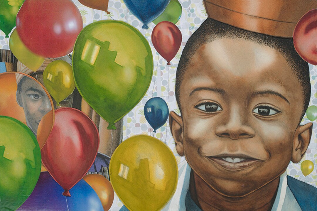 Hey Black Child, Bryan Collier Art - Etsy