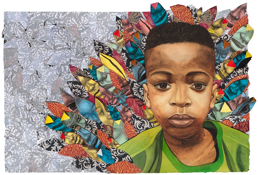 All Because You Matter, Bryan Collier Art - Etsy