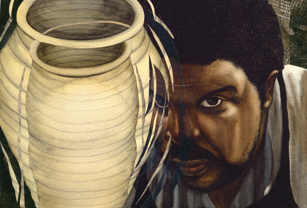 The Walls of the Jar, Bryan Collier Art - Etsy