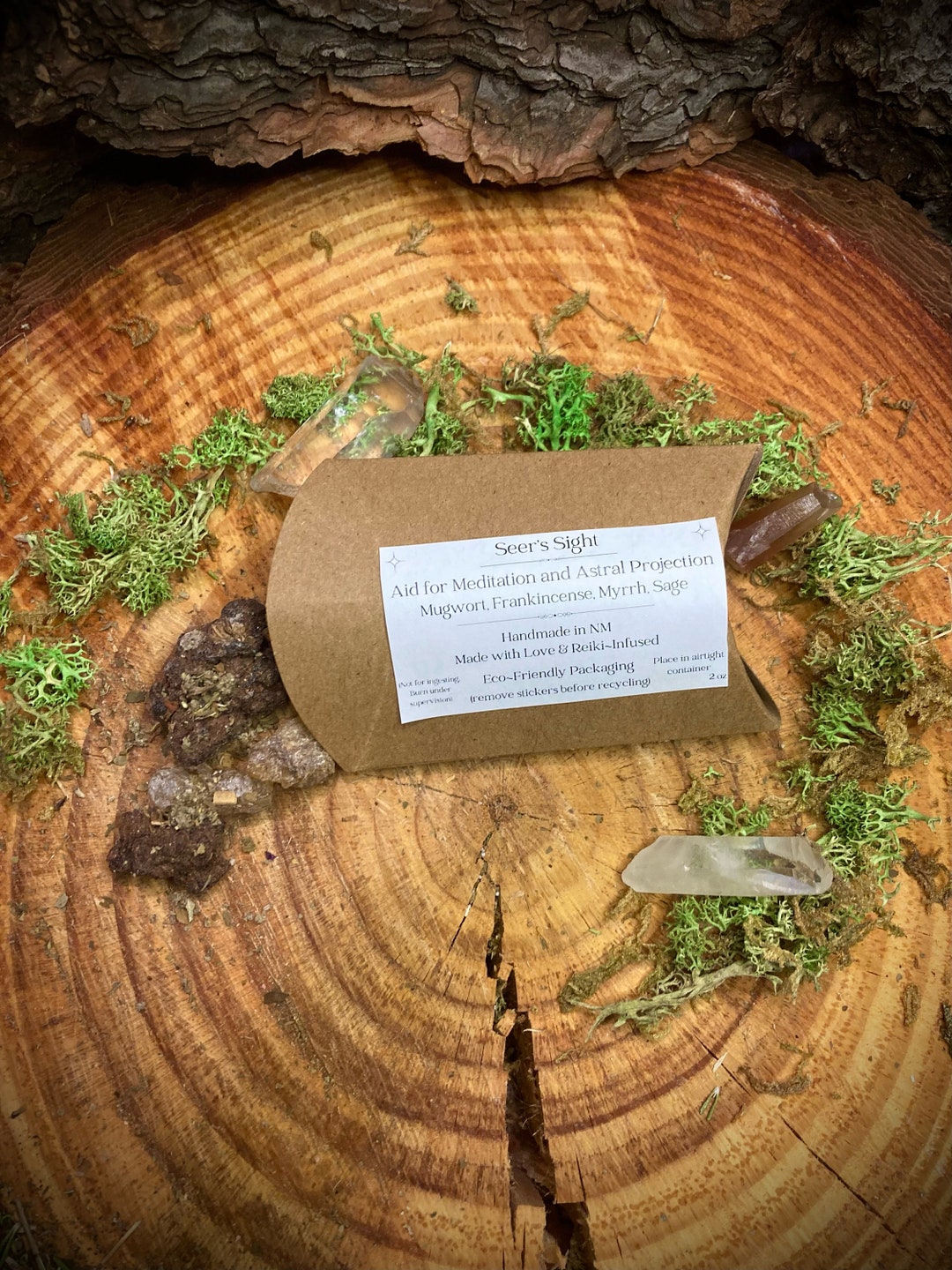 Seer's Sight Incense, Spiritual Incense for Psychic Growth, Incense for ...