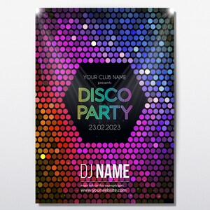 Funky Disco Font. TTF OTF. Typeface for Procreate, Canva, Cricut ...