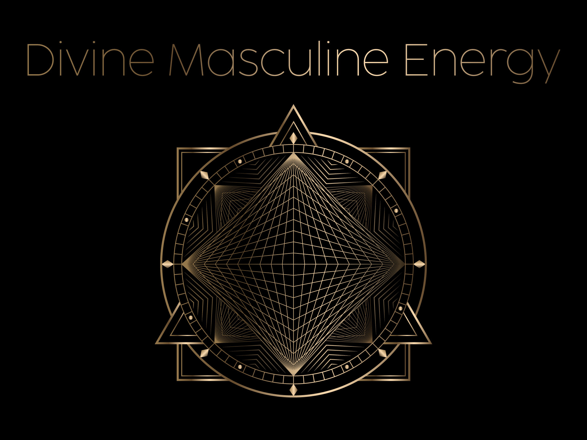 Divine Masculine Energy Mandala. Sacred Geometry. Digital Download. Ai ...